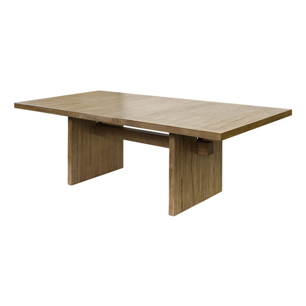 Loon Peak® Kamiyha Coastal Wood Kitchen Table, Dining Table, Rectangular Table, Office Table ...